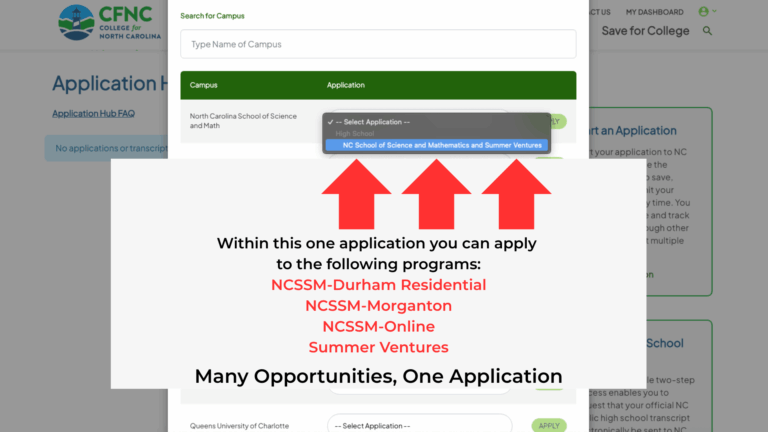 Prospective Student Resources | North Carolina School of Science and ...